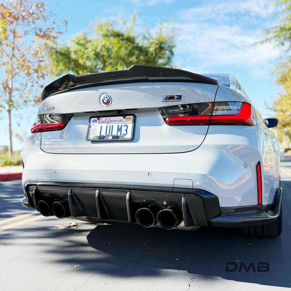 G8X M3 & M4 OEM-Style Carbon Fiber Rear Diffuser – DMB